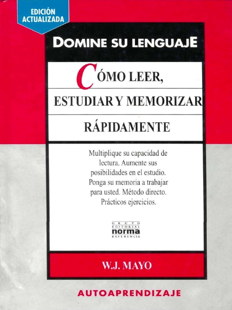 Como Leer, Estudiar y Memorizar. | PDF | Ojo humano | Percepción visual