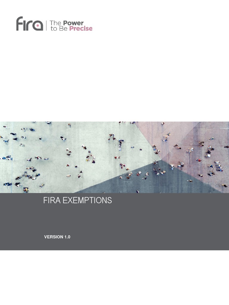 FiRa Exemptions v1.0 | PDF | Copyright Infringement | Copyright