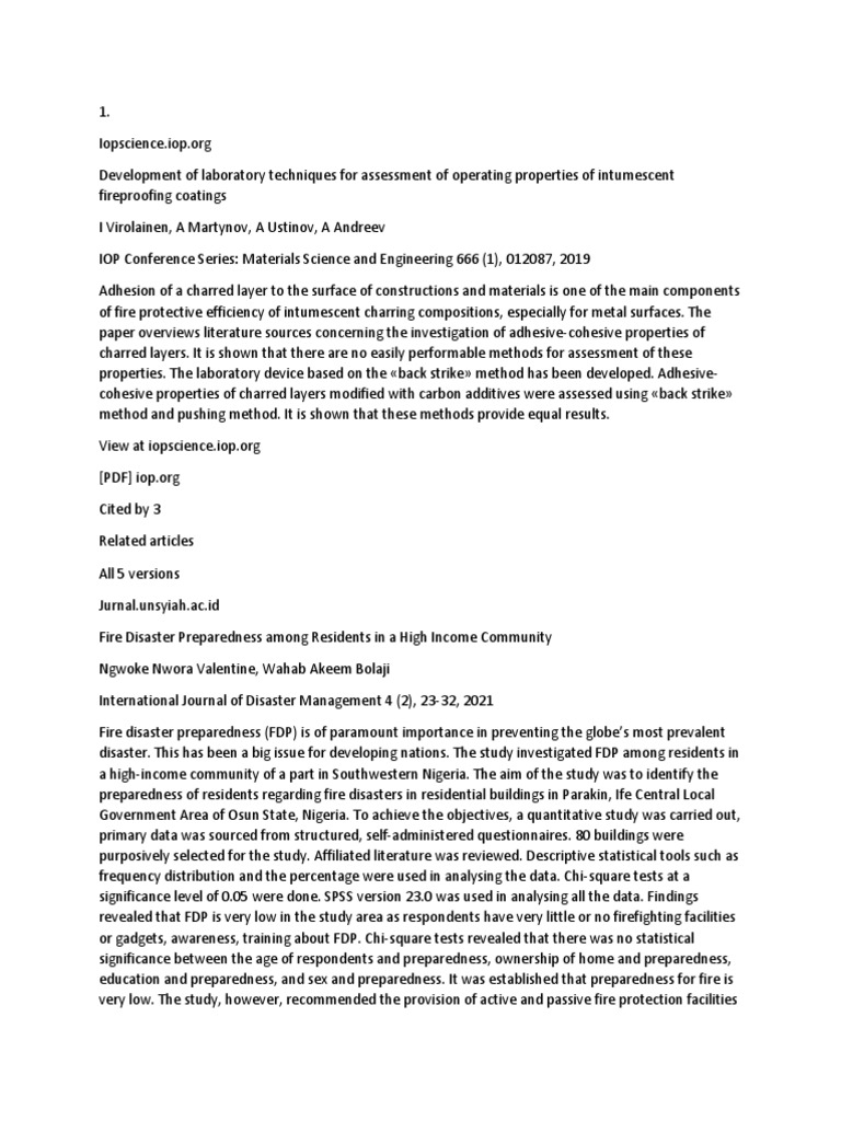 RRL Document | Download Free PDF | Survey Methodology | Risk