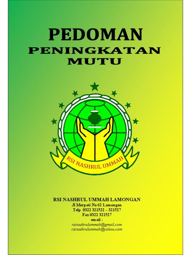 Pedoman Mutu RSI Nashrul Ummah | PDF