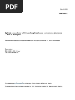 Din 5480 | PDF | Engineering Tolerance | Gear
