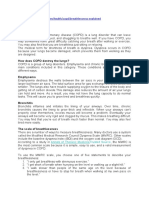 Modified MRC Dyspnea Scale Overview | PDF