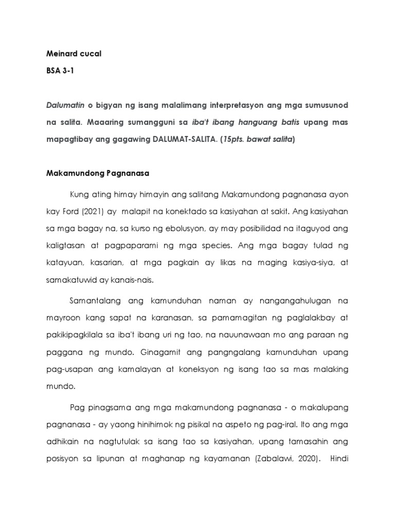 Gawain1 Dalumat | PDF