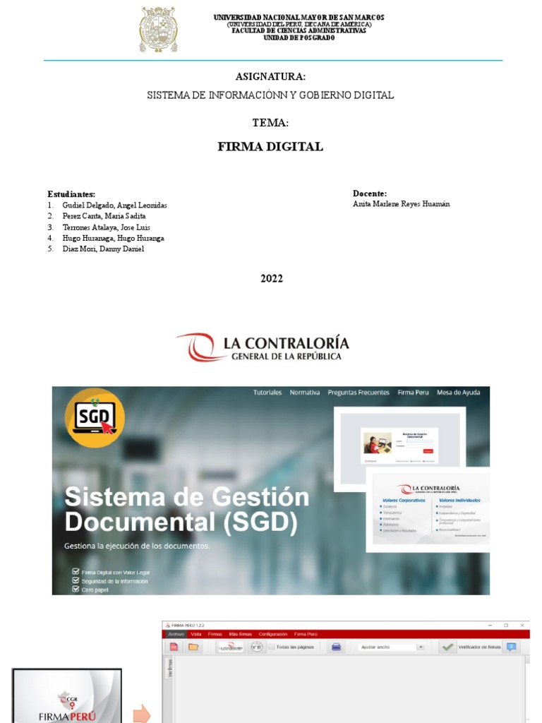 Firma Digital - Grupo 3 | PDF