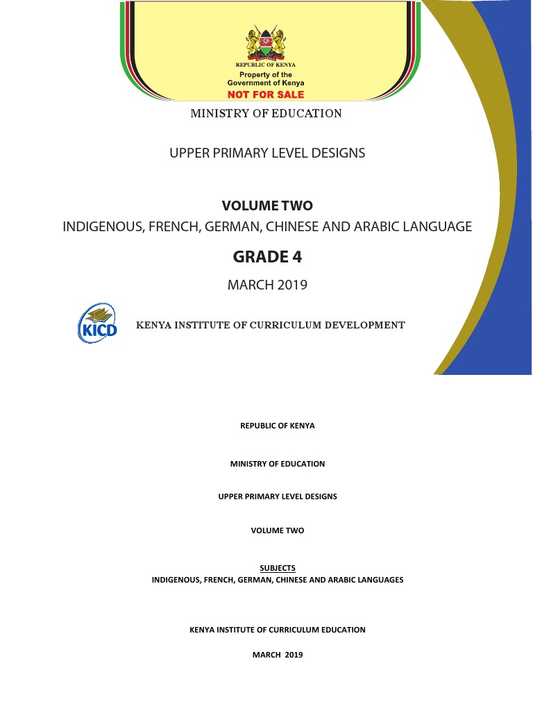 Grade 4 French Curriculum Design | PDF | Learning | Curriculum
