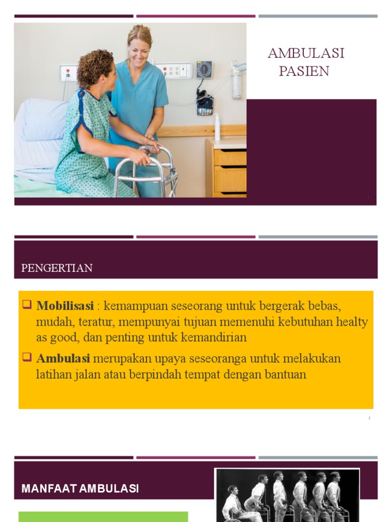Ambulasi Pasien | PDF