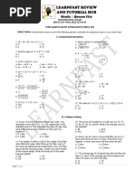 Grade 8 Fractions Notes | PDF