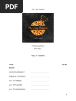 Coffee Shop Project Proposal | PDF | Coffee | Cost