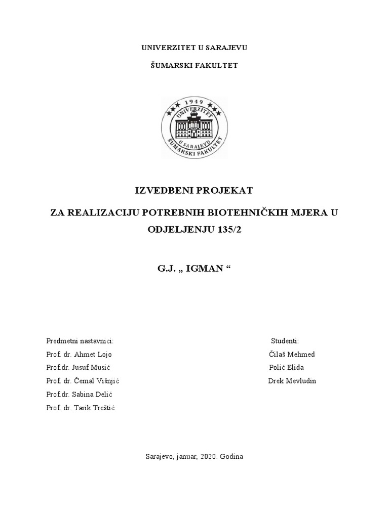 Izvedbeni Final Pdf