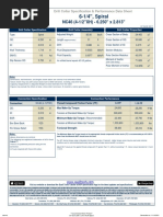Drill Pipe Data & Performance Sheet: 5" 19.50# S-135 R2 NC50 (4-1/2 IF ...