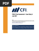 Cfi Fmva Exam Questions and Answers | PDF | Balance Sheet | Cost Of Capital