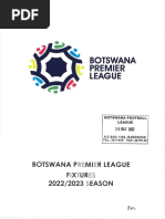 Betway Premiership Fixtures 2025-26 | PDF | Sports | Association Football