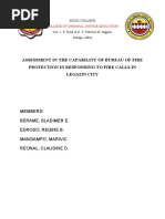 BFP Case Study | PDF | Fire Safety | Fires