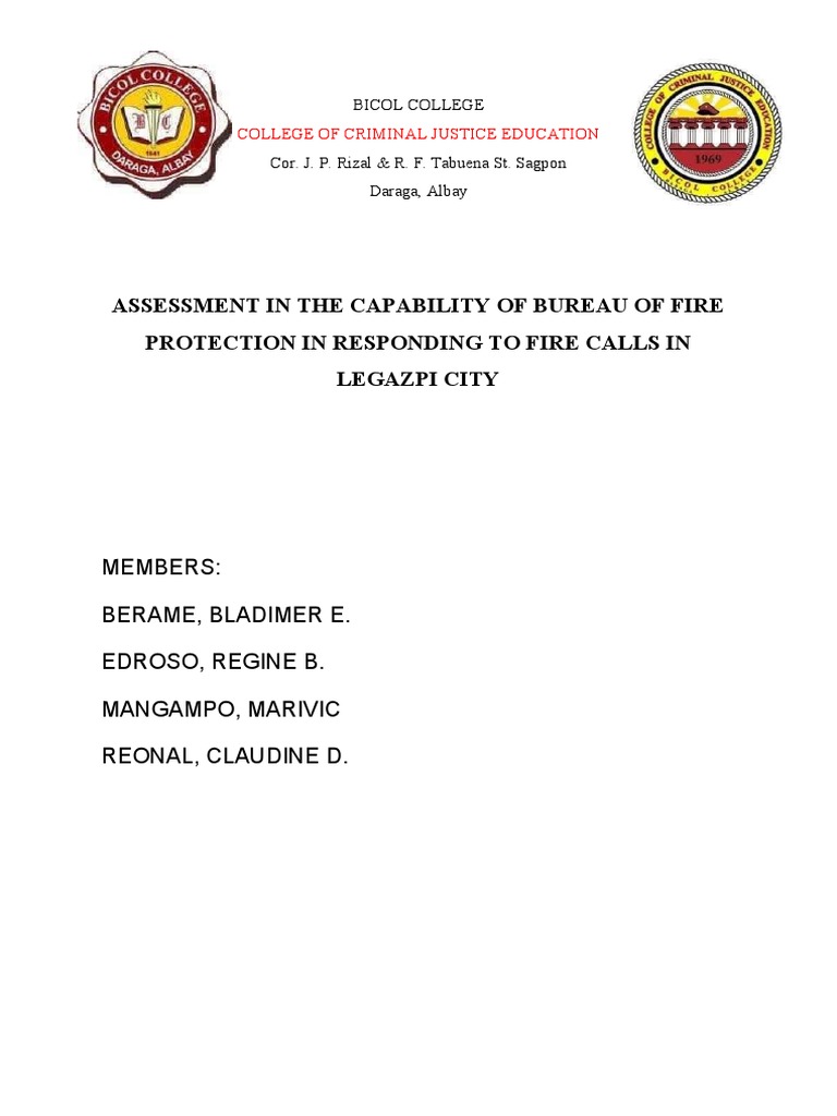 Research Paper | PDF | Fires | Firefighter