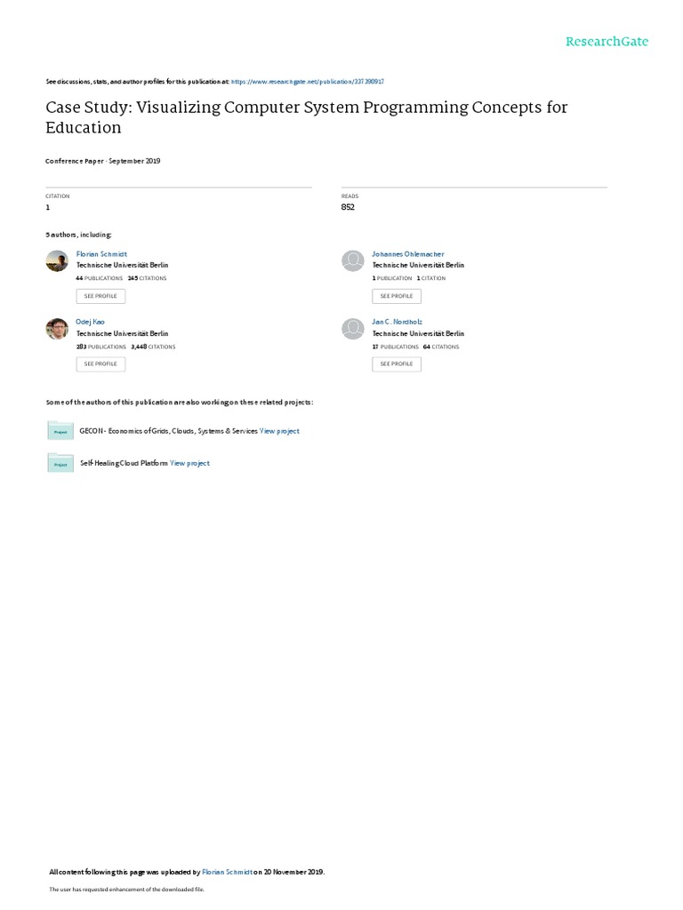 SEFI2019 SysprogInteract Final Version21 | PDF | Process (Computing) | Simulation