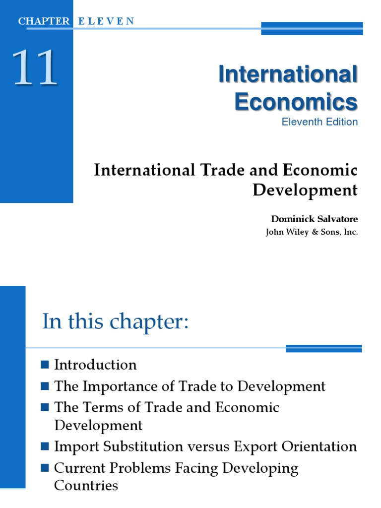 CH11 | PDF | Millennium Development Goals | Economic Growth