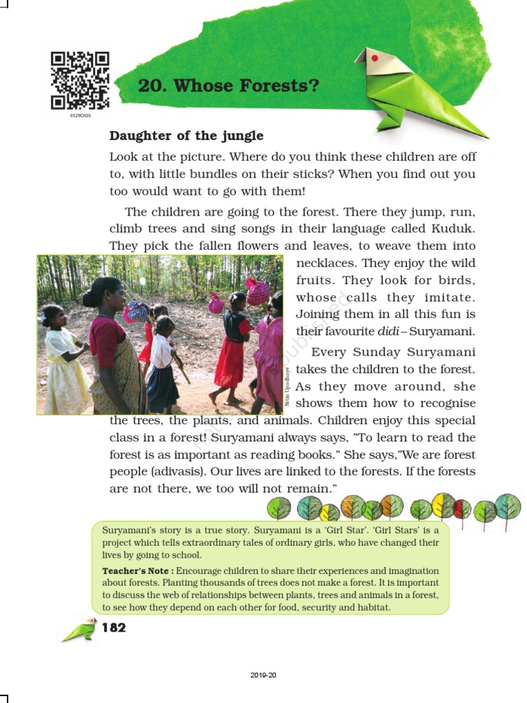 Suryamani's story of protecting forests | PDF