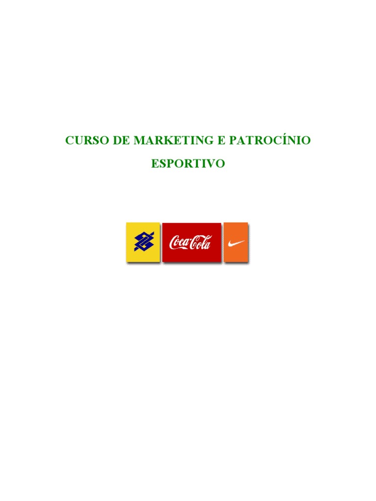 Patrocínio Esportivo | PDF | Publicidade | Marketing