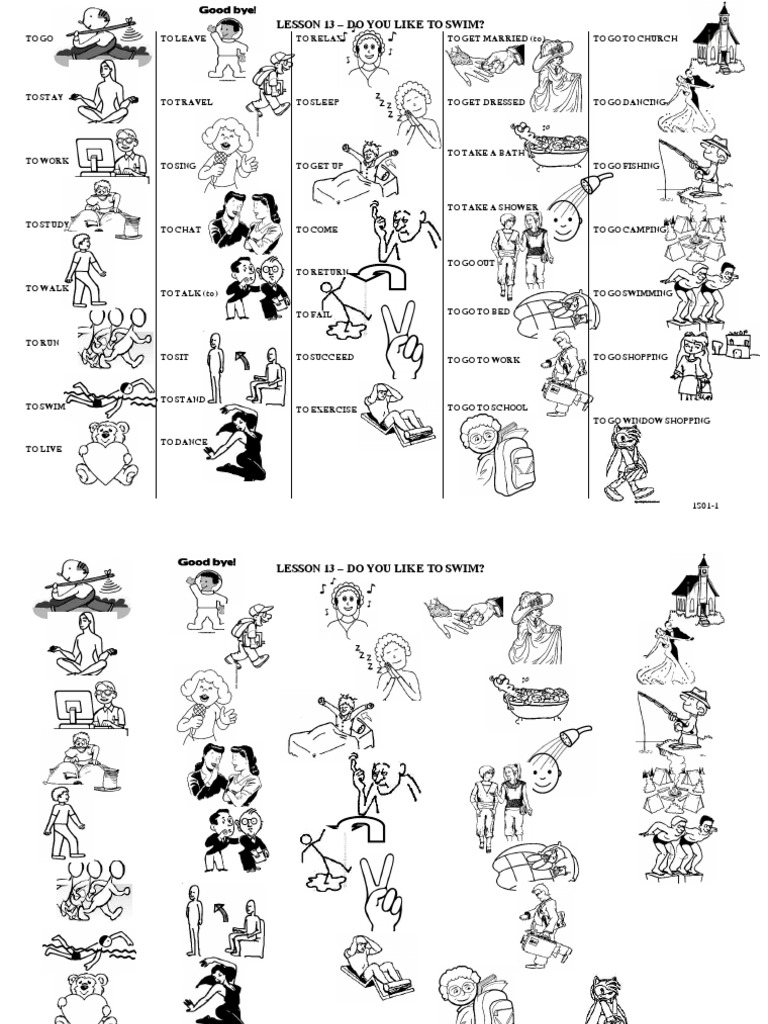 Explore verbs for daily activities | PDF