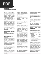 Sedilix-Rx Linctus: What Is in This Leaflet | PDF | Allergy | Dose ...