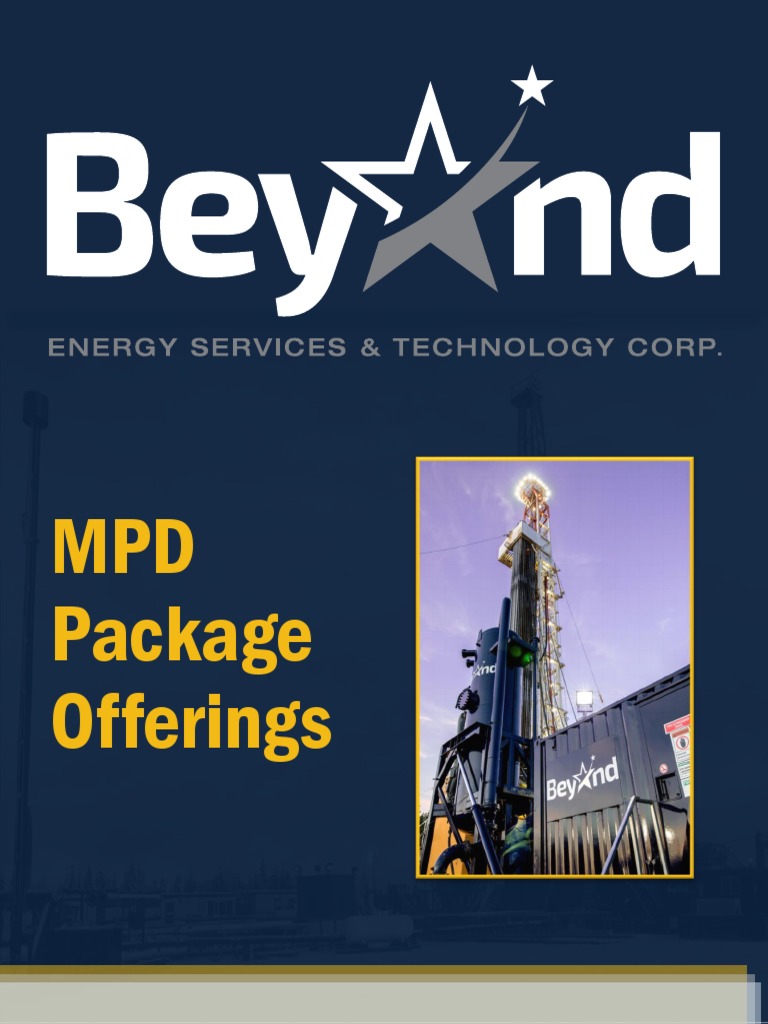 MPD Brochure Beyond | PDF | Valve | Oil Well