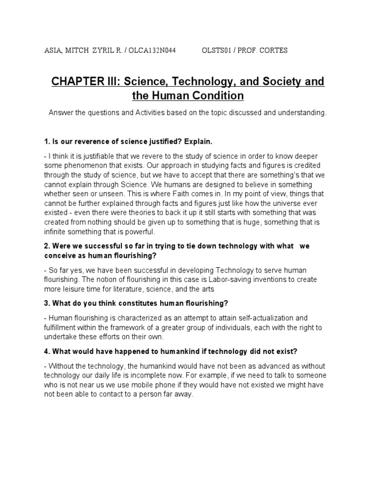 Activity 3 | PDF | Truth | Science Activity 3 | PDF | Truth | Science