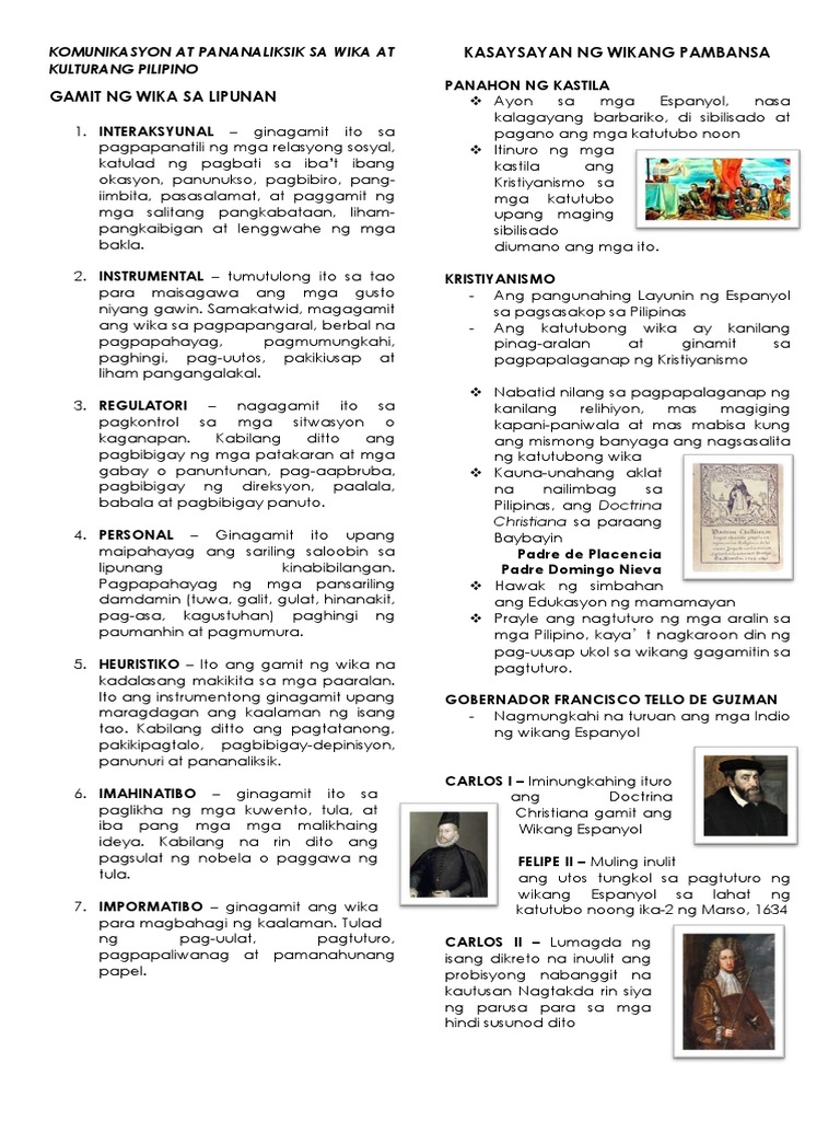 Tungkulin at Panahon NG Kastila at Rebolusyon | PDF