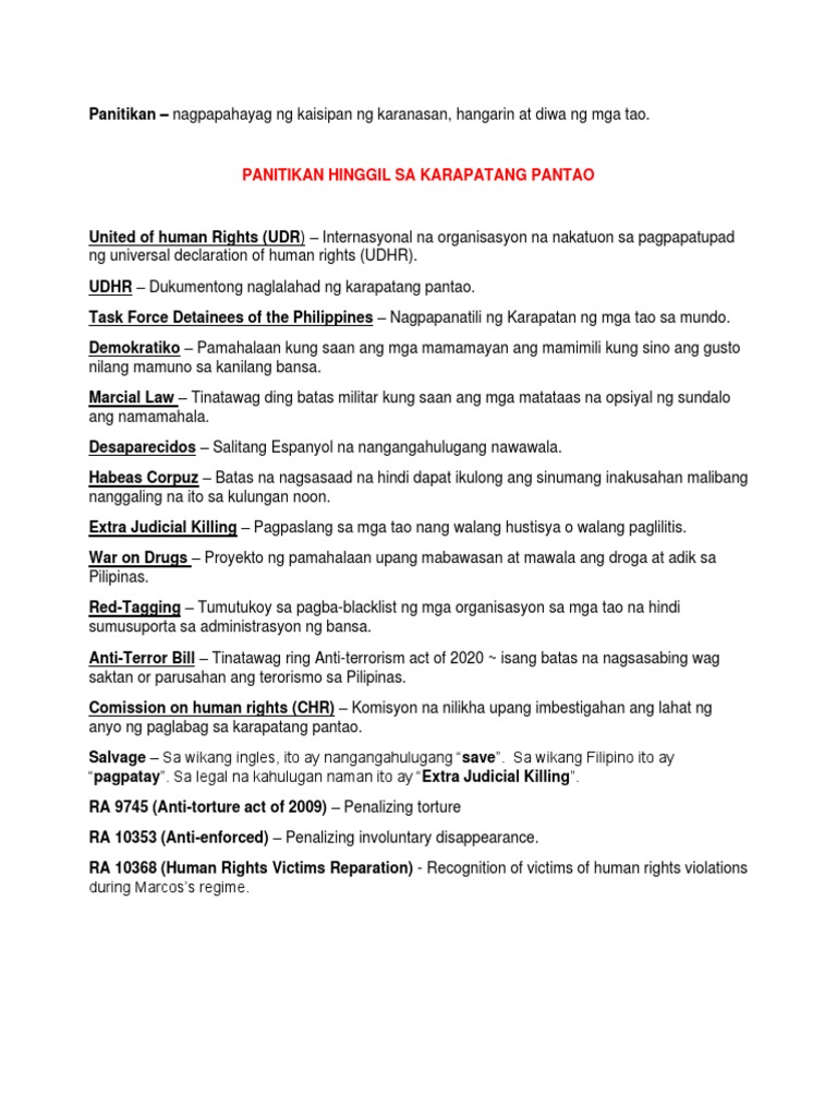 SosLit Reviewer | PDF