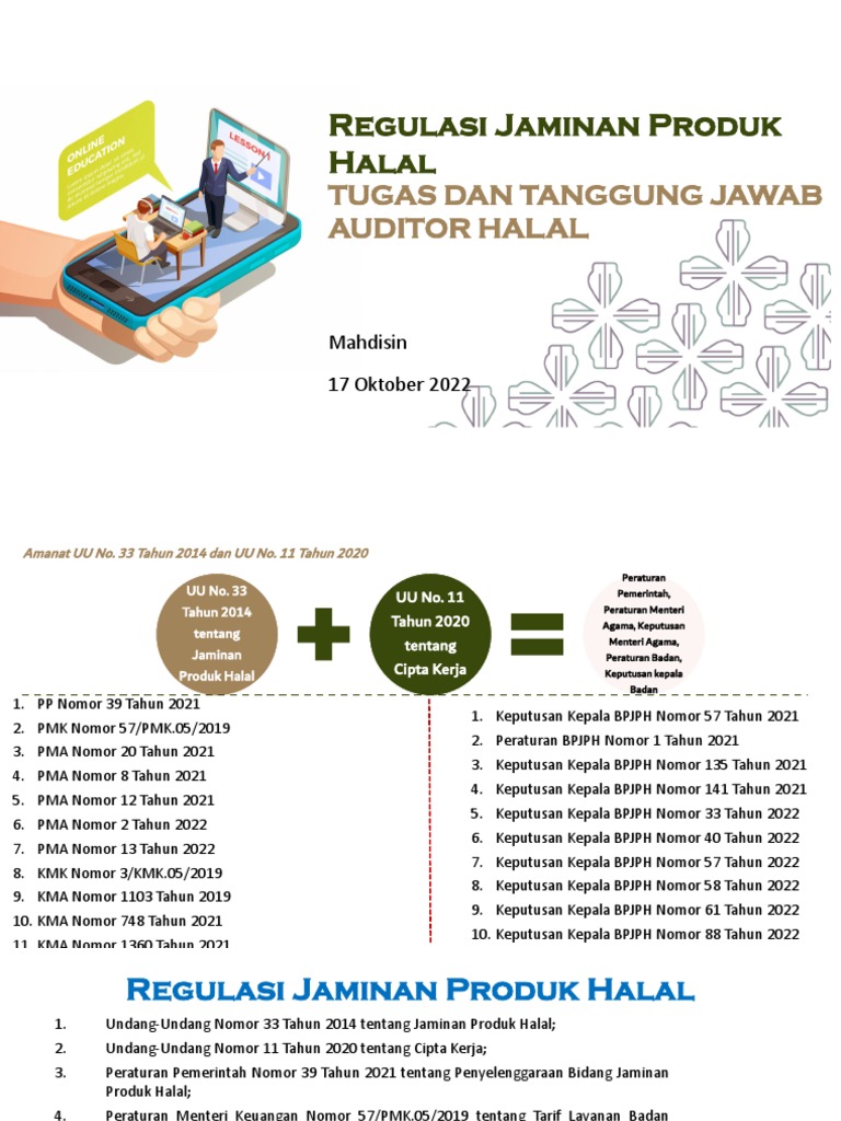 Tugas Dan Tanggung Jawab Auditor Halal | PDF