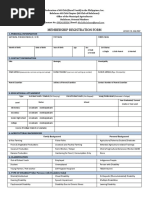 RSBSA Enrollment Form | PDF | Farms | Livestock
