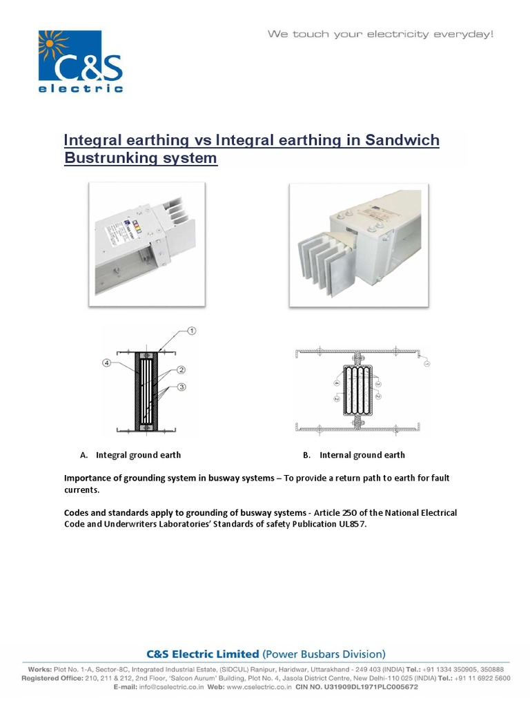 Integral Vs Internal Earthing | PDF | Technology & Engineering