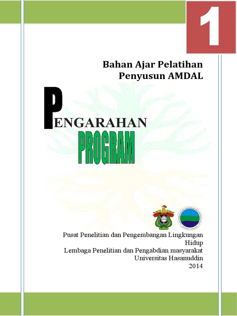 Bahan Ajar Pelatihan Dasar-Dasar AMDAL | PDF