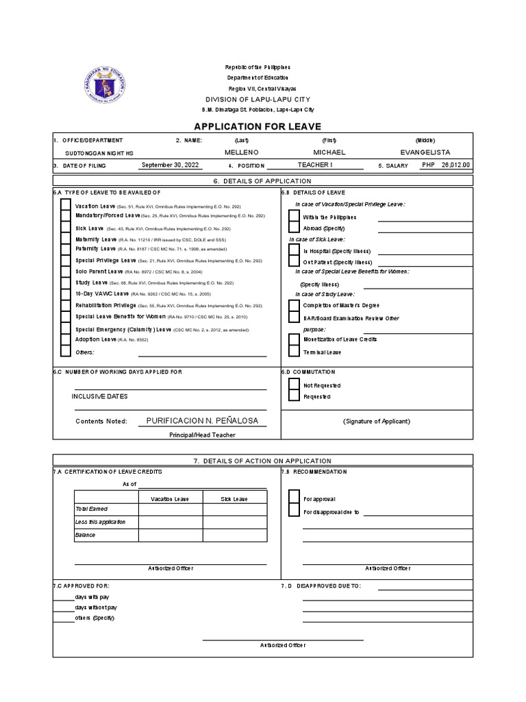 Form 6 New | PDF