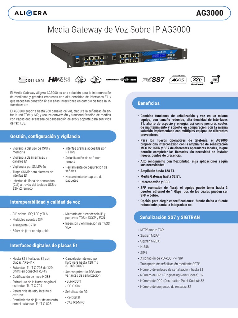 Ag3000 Datasheet Espanhol | PDF | Interfaces gráficas de usuario | Red ...