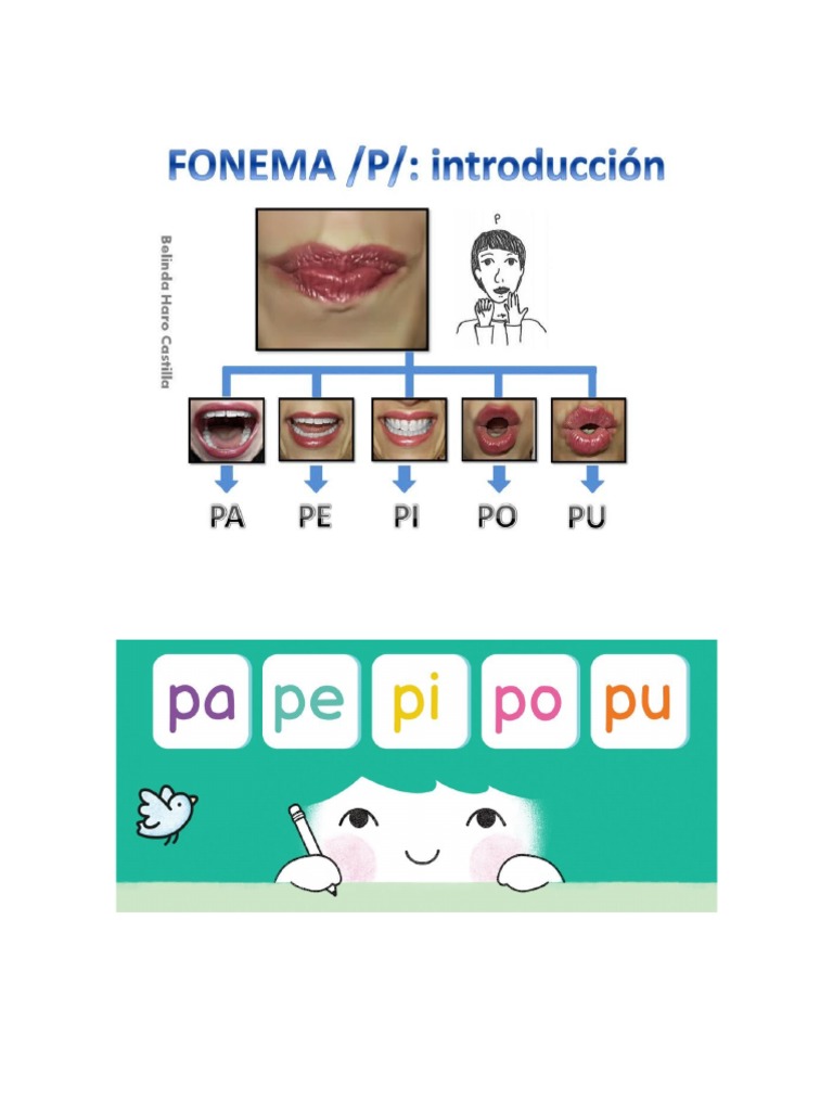 Fonema P Inicial | PDF