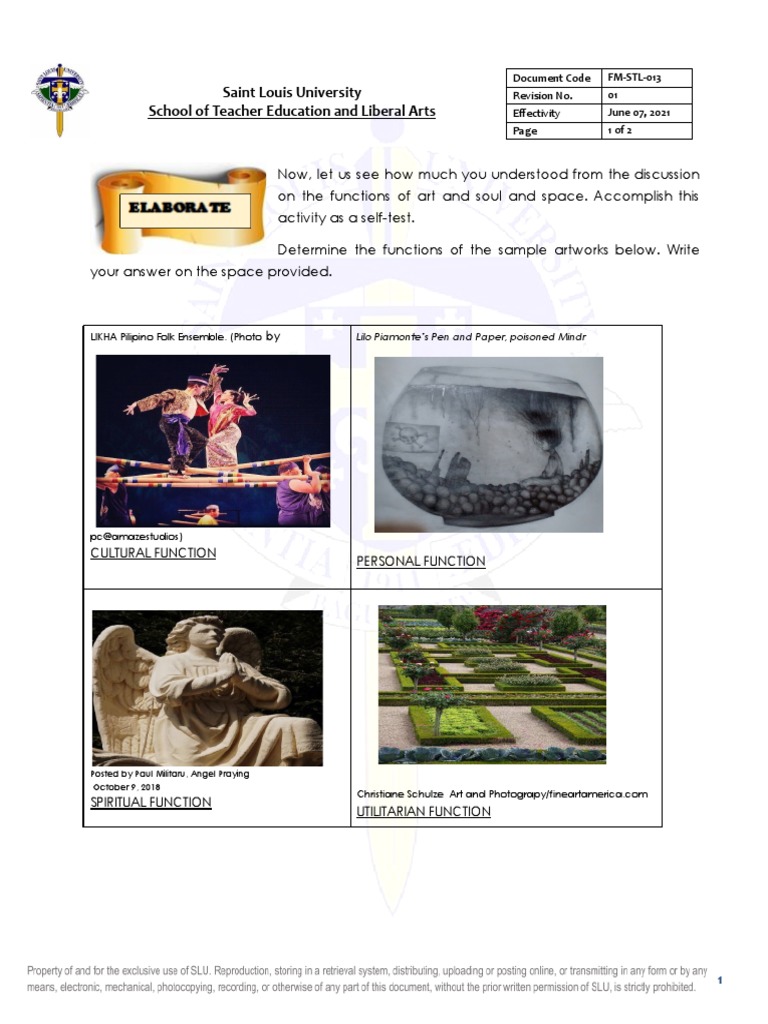 M1U2 Elaborate | PDF