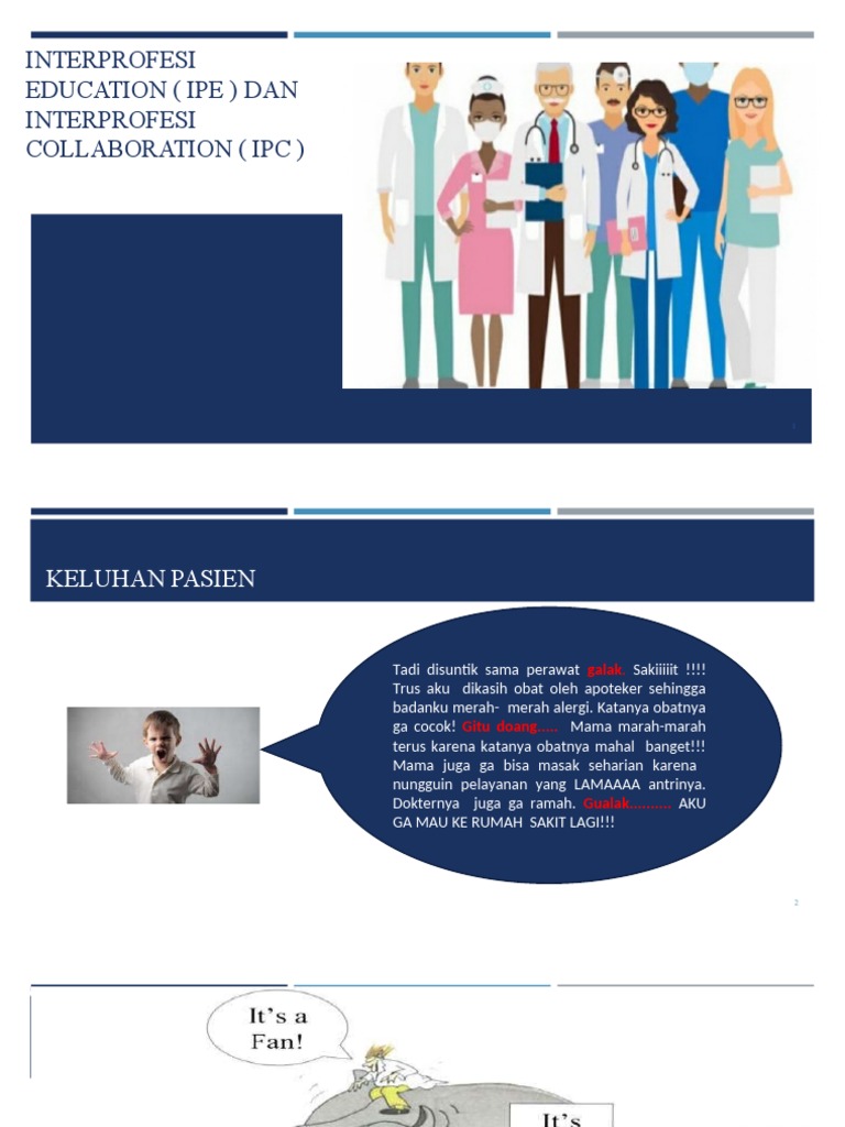 Interprofesi Education (Ipe) Dan Interprofesi Collaboration | PDF