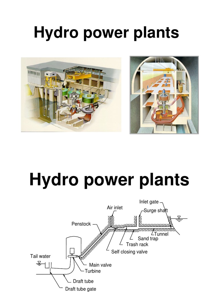 Hydropower Plant Components Overview | PDF | Hydropower | Chemical ...