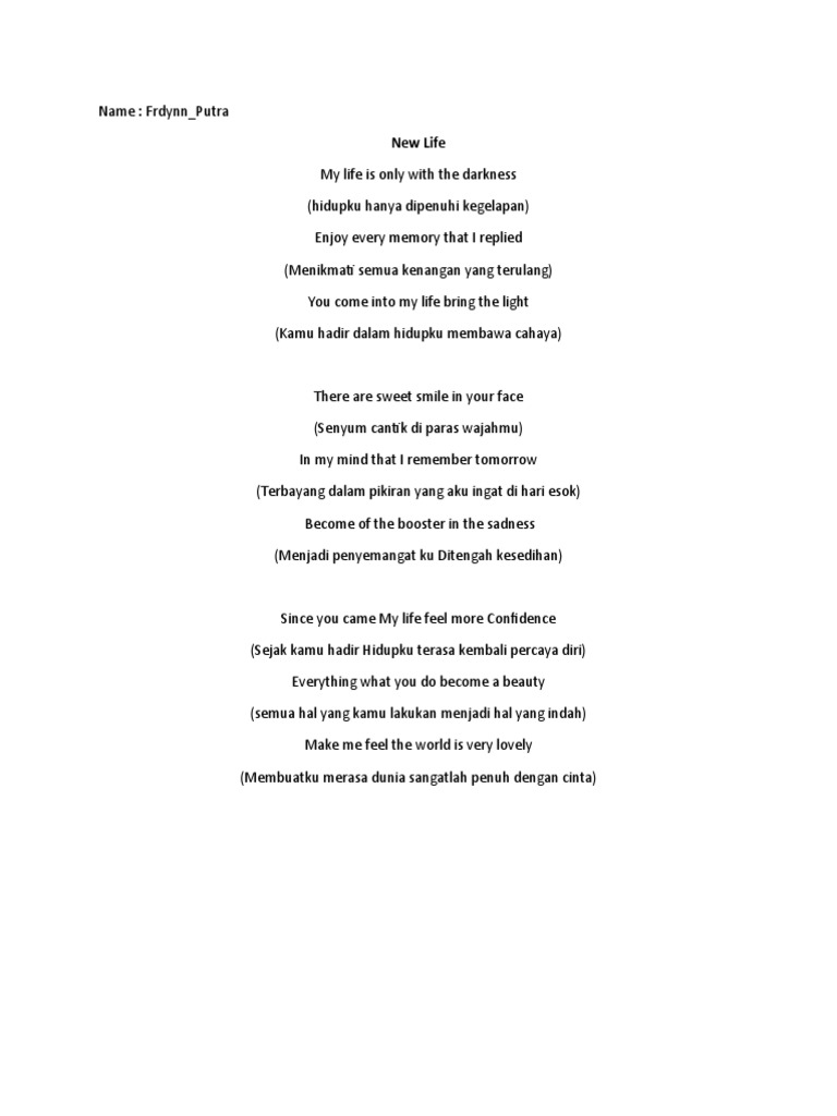 Riddle 3 Lines - New Life Abc-Abc-Abc | PDF