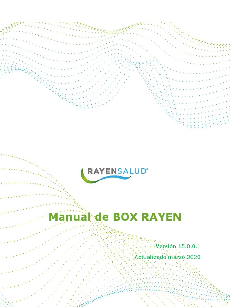 Software RAYEN - Manual Box | PDF | Diagnostico medico | Prescripción ...
