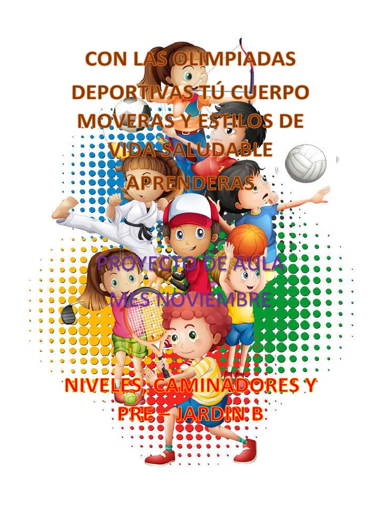 PROYECTO de Aula | PDF | Deportes | Aprendizaje