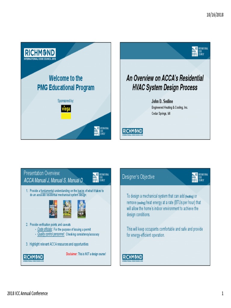 Residential HVAC Design Process | PDF | Duct (Flow) | Architecture