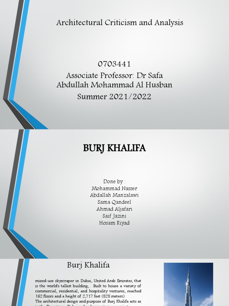 Burj Khalifa | PDF