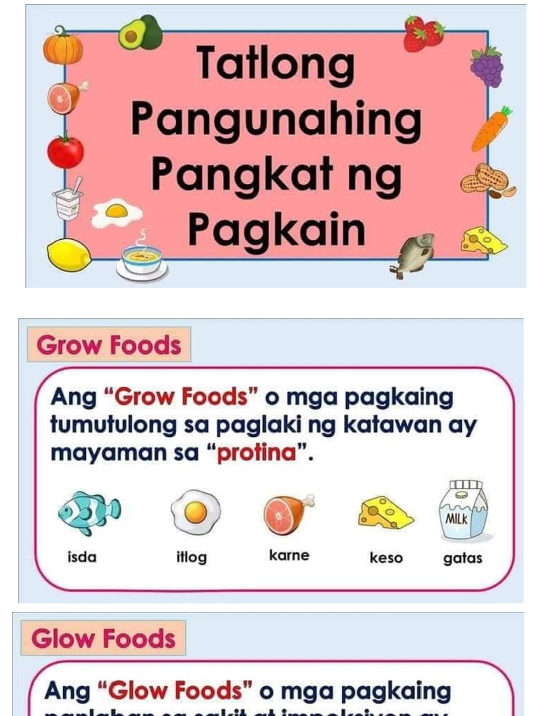 Health About Go Grow and Glow | PDF