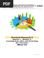 RRL Basics | PDF | Qualitative Research | Quantitative Research