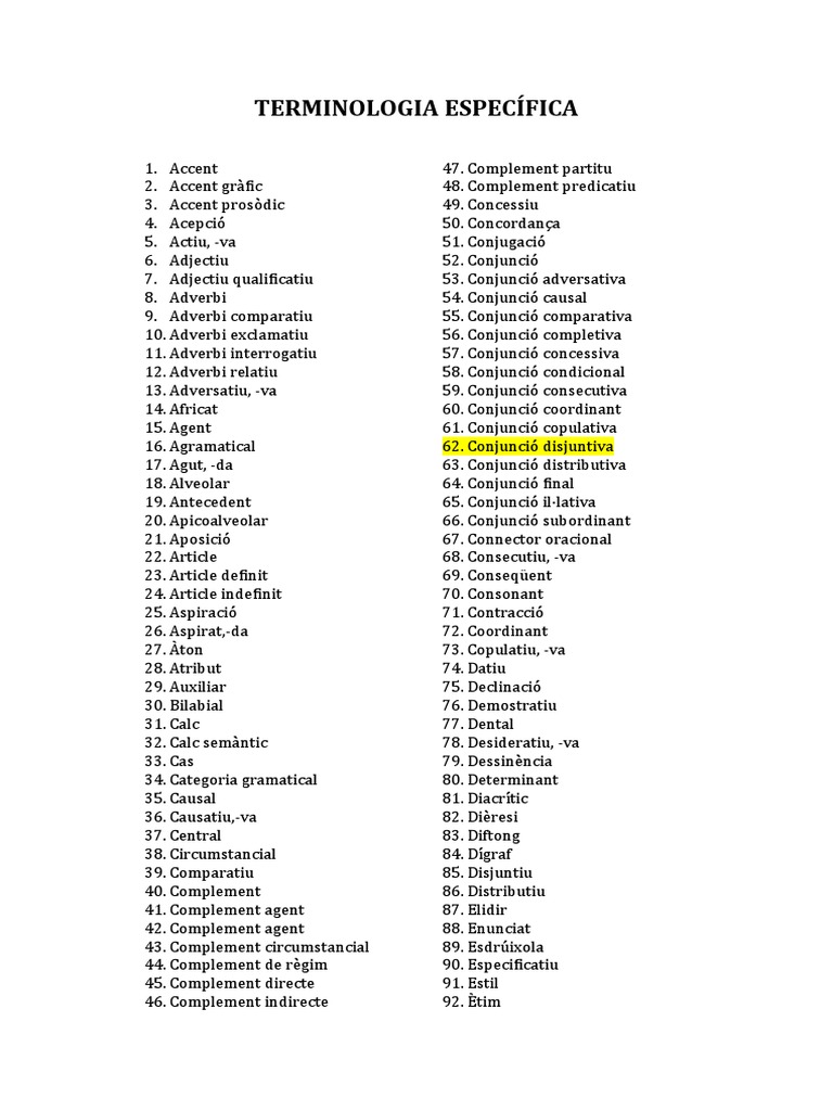 Glossari | PDF