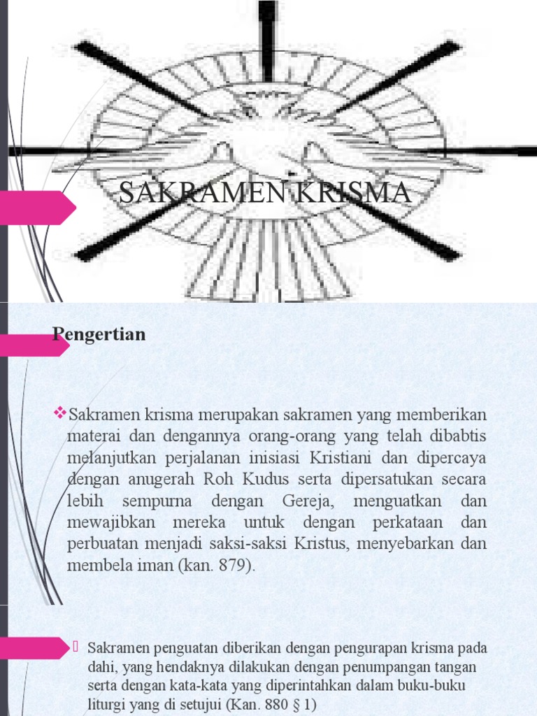 Sakramen Krisma | PDF