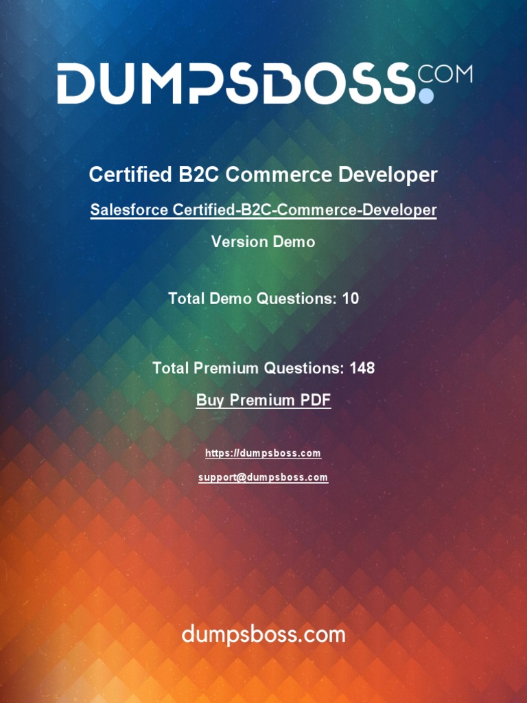 Certified B2C Commerce Developer Demo | PDF | Xml | Computing