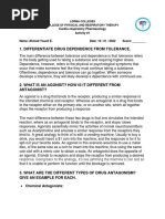 Competitive vs Non-Competitive Antagonists | PDF