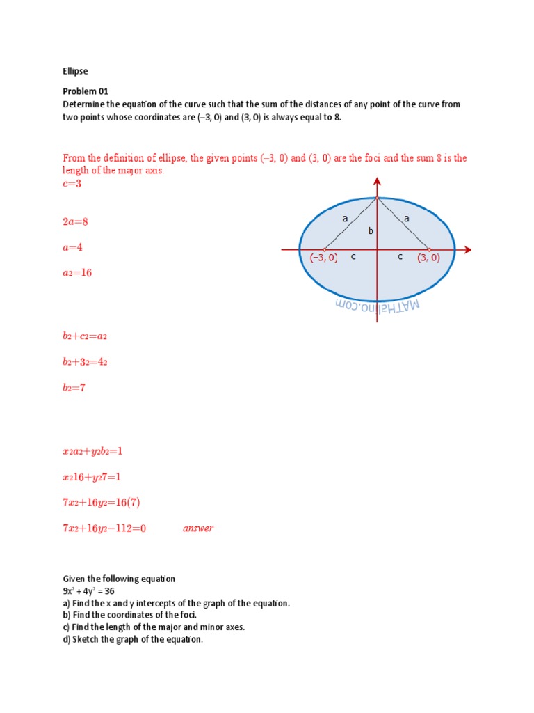 Analytic Geometry Parabola Problems | Download Free PDF | Mathematical Objects | Euclidean Geometry